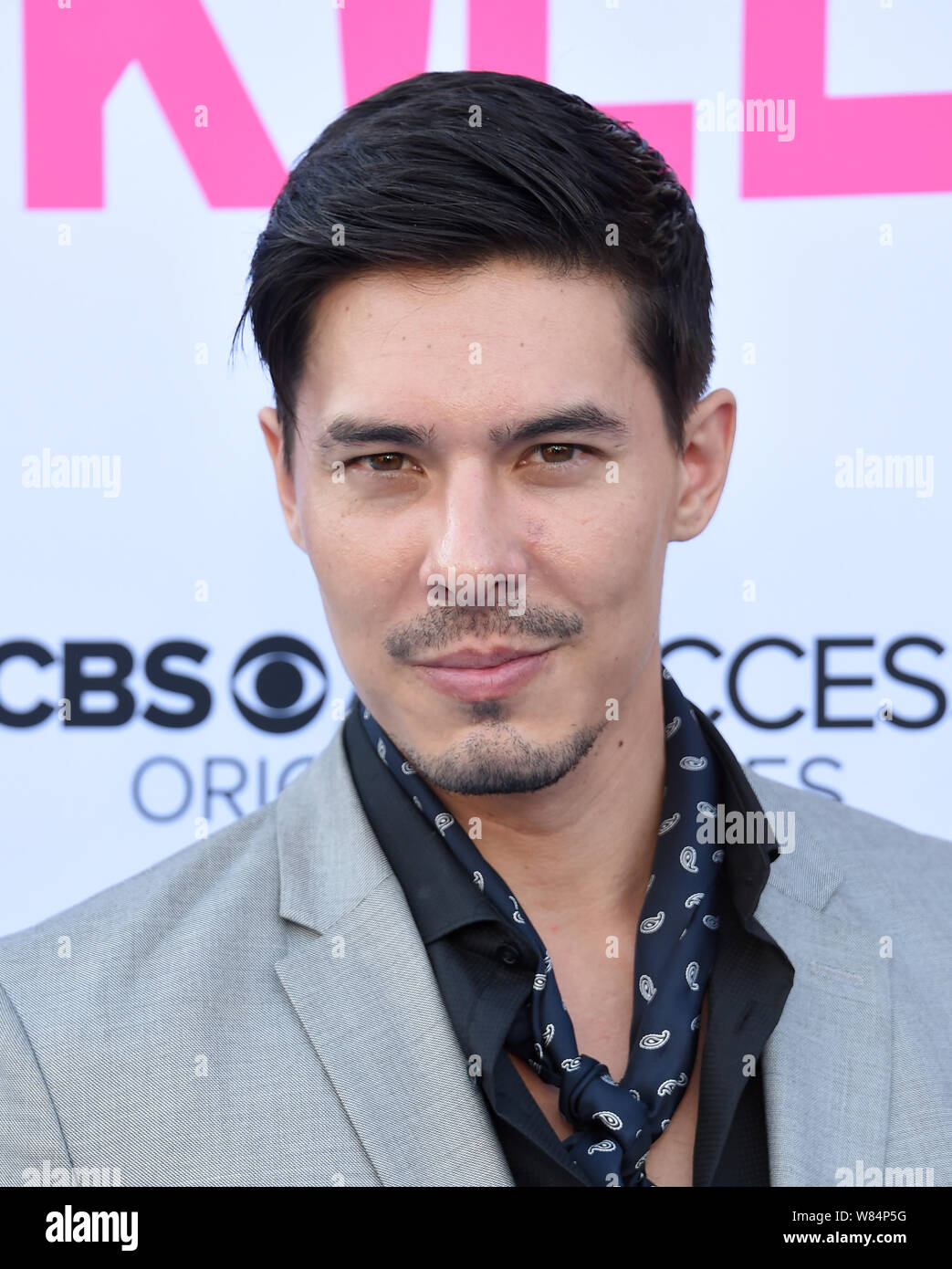 August 7, 2019, Beverly Hills, California, USA: Lewis Tan arrives for ...