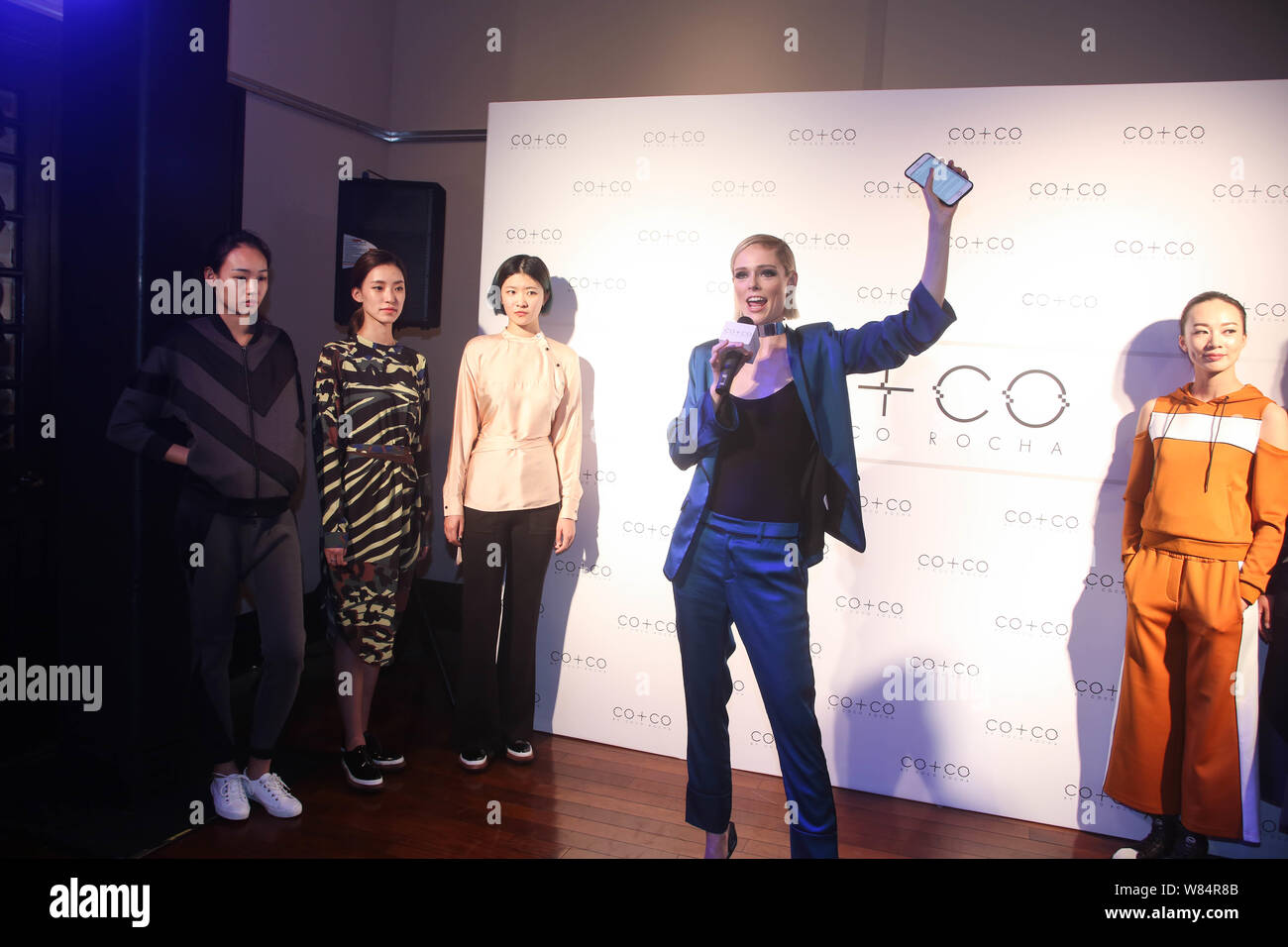 Canadian model coco rocha hi-res stock photography and images - Alamy