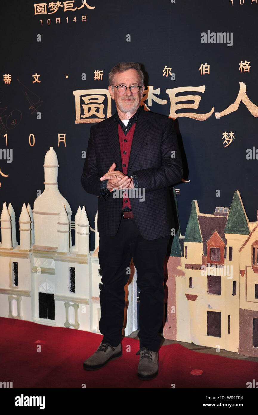 American director Steven Spielberg arrives on the red carpet for the ...