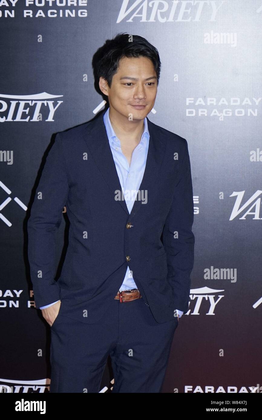 American actor Archie Kao, the husband of Chinese actress Zhou Xun ...
