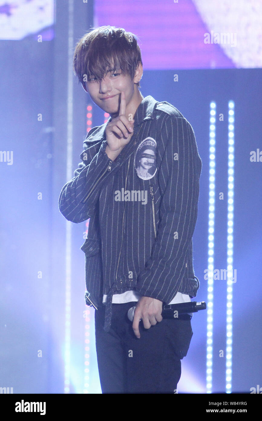 South Korean boy group BTS (Bangtan Boys) or Bulletproof Boy Scouts ...