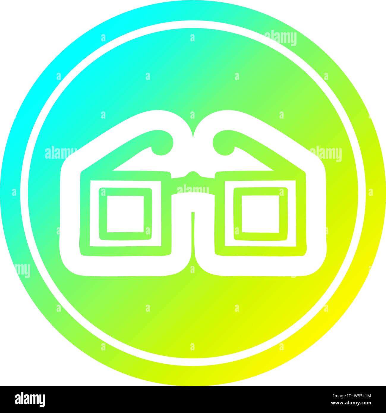 Circular eyeglasses Cut Out Stock Images & Pictures - Alamy