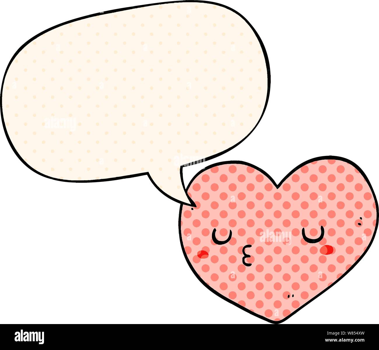 Love freehand drawn comic Stock Vector Images - Alamy
