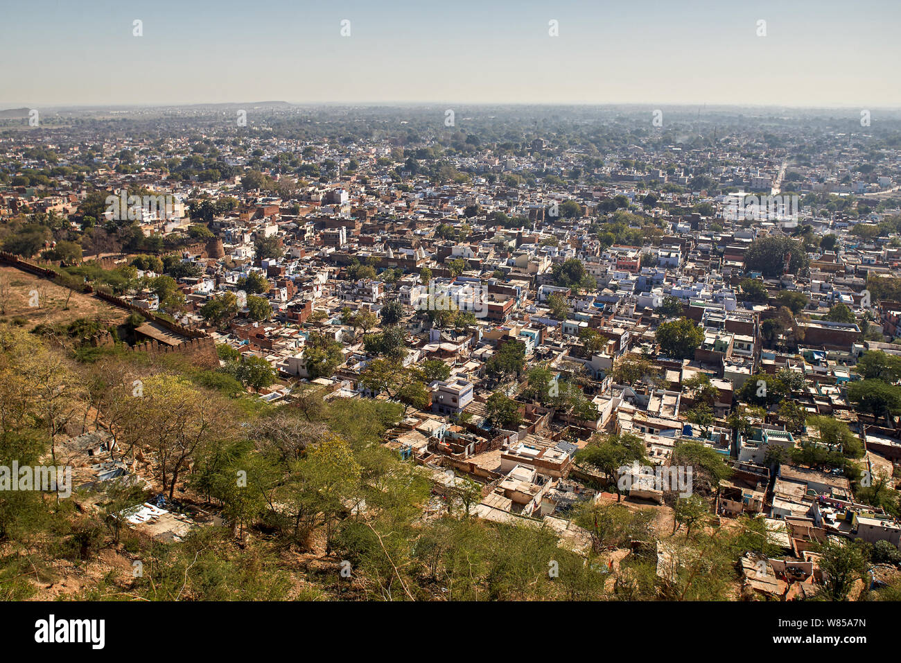 Gwalior landscape panorama view hi-res stock photography and images - Alamy