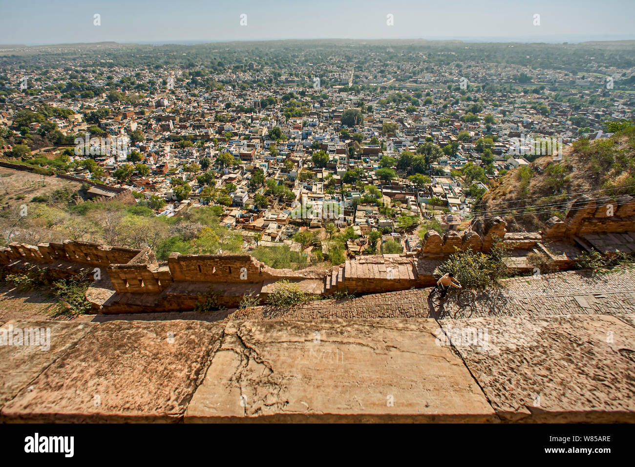 Gwalior city view hi-res stock photography and images - Alamy