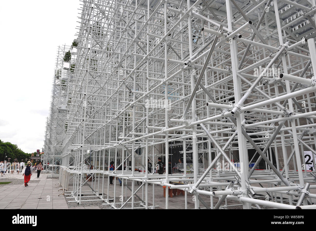 The landmark building "Envision Pavilion" designed by designed by ...