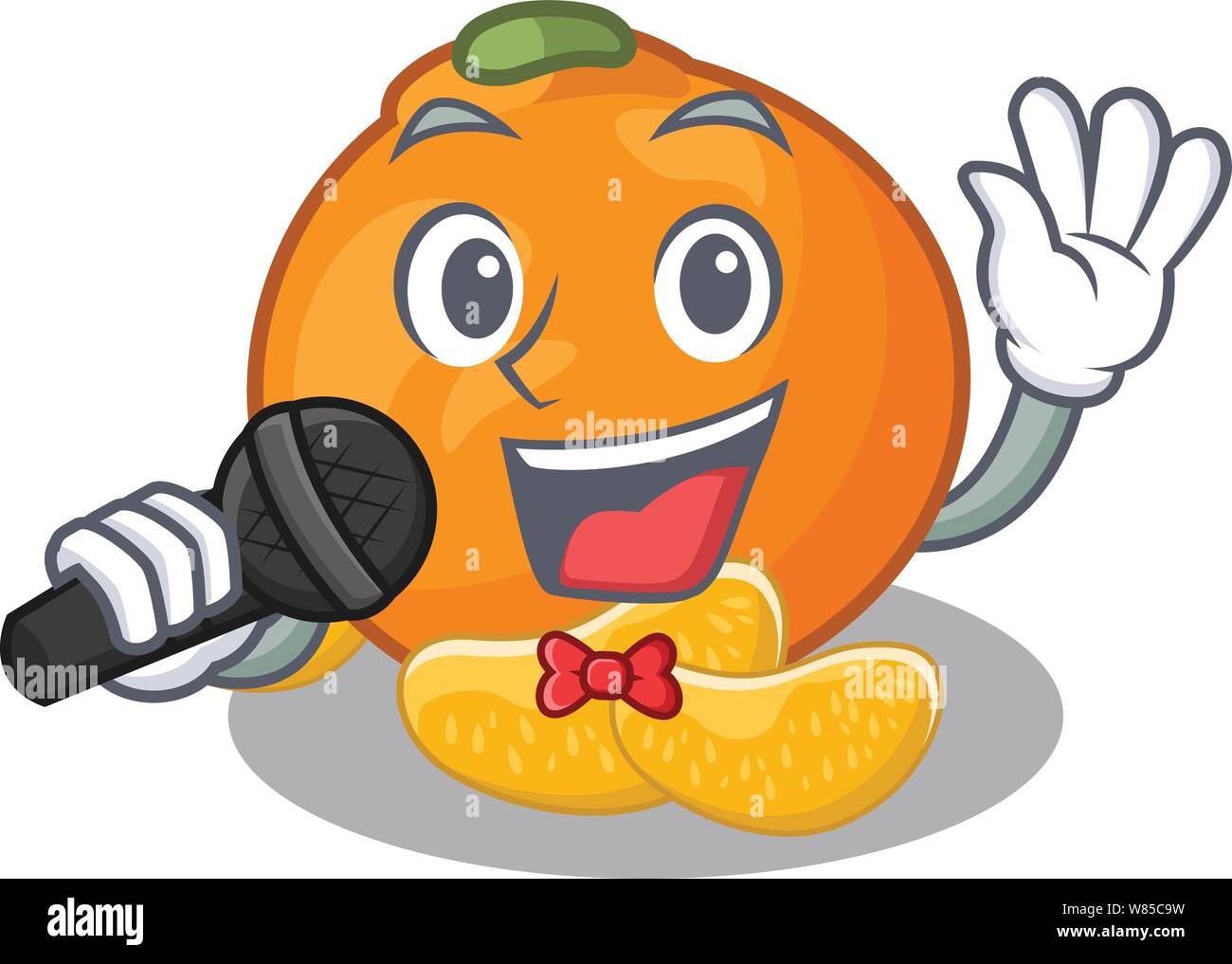 Cafe tangerine Stock Vector Images - Alamy