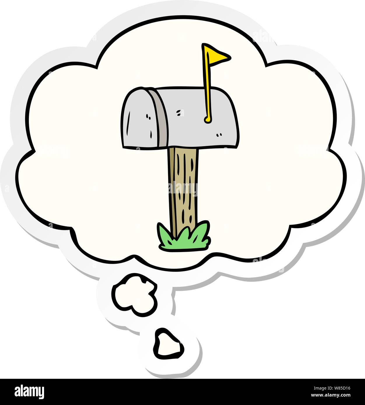 Funny mailbox Stock Vector Images - Alamy