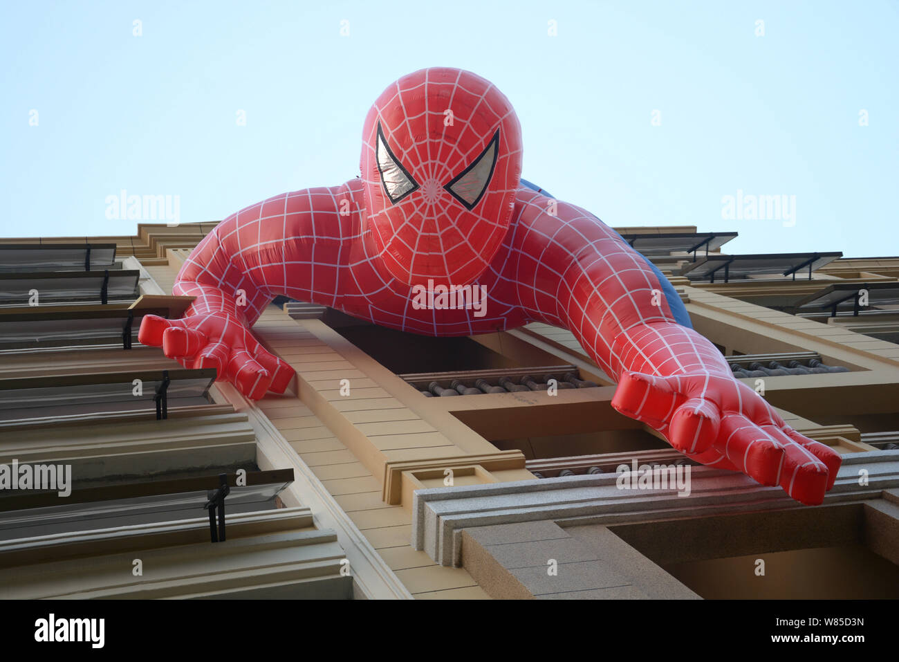 Inflatable spider man hi-res stock photography and images - Alamy