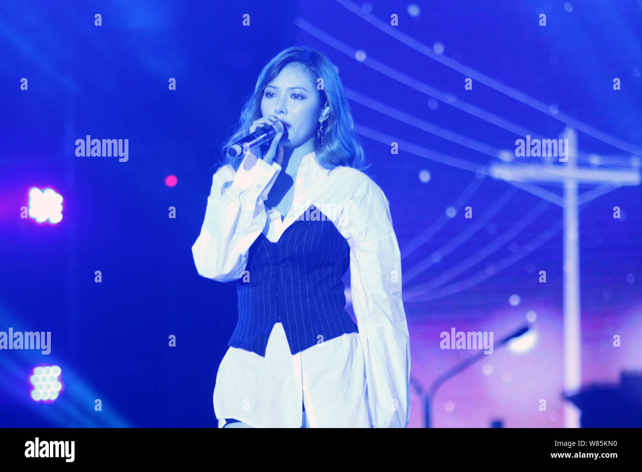 South Korean singer Kim Hyun-a, better known by the mononym Hyuna ...