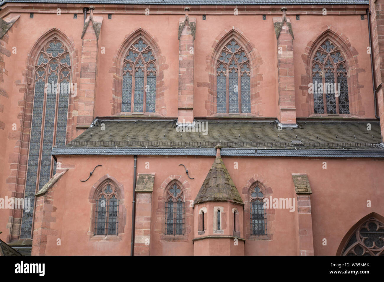 Windows and Facade, Cathedral; Frankfurt; Germany Stock Photo - Alamy