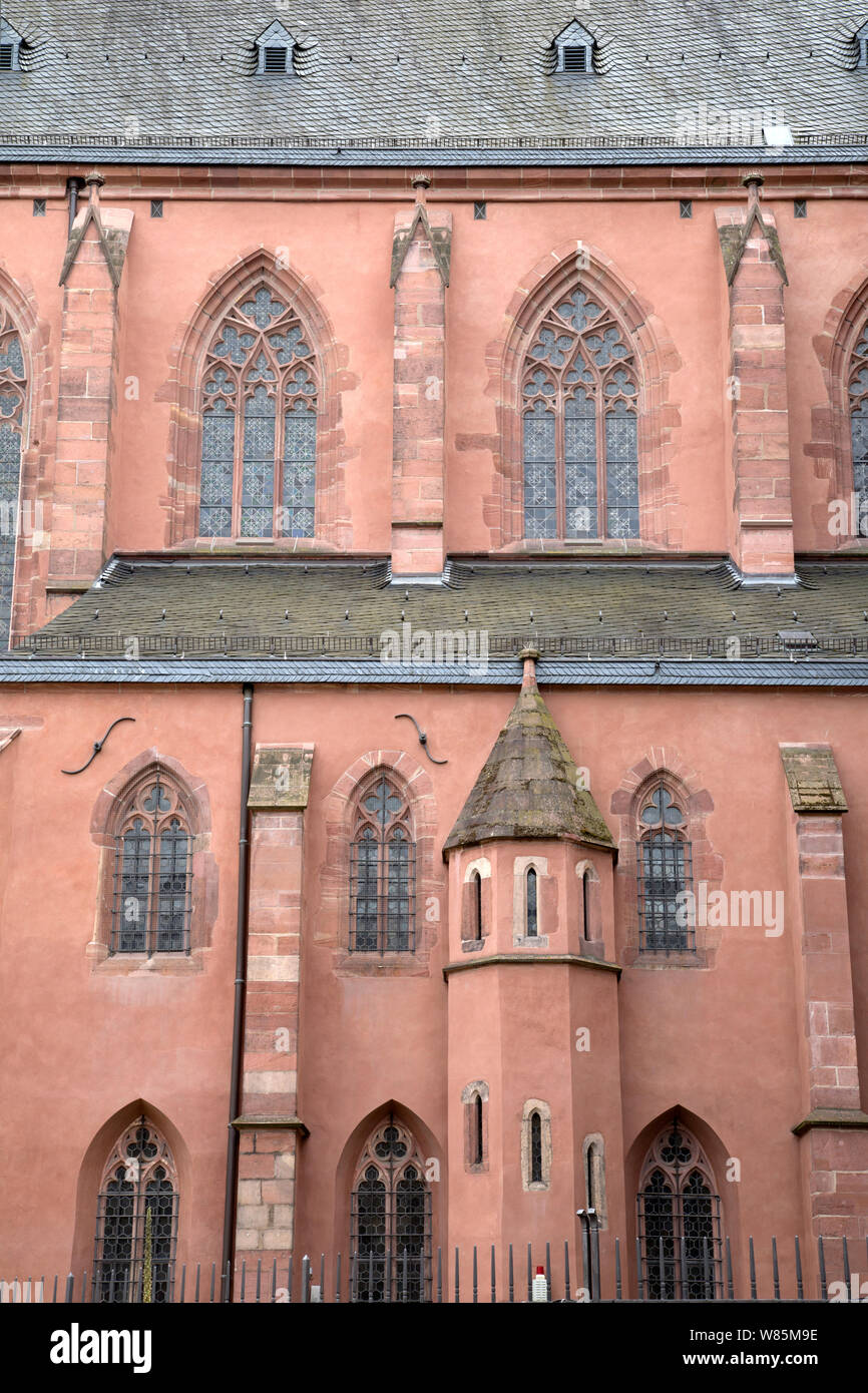 Facade and Windows of Cathedral; Frankfurt; Germany Stock Photo - Alamy