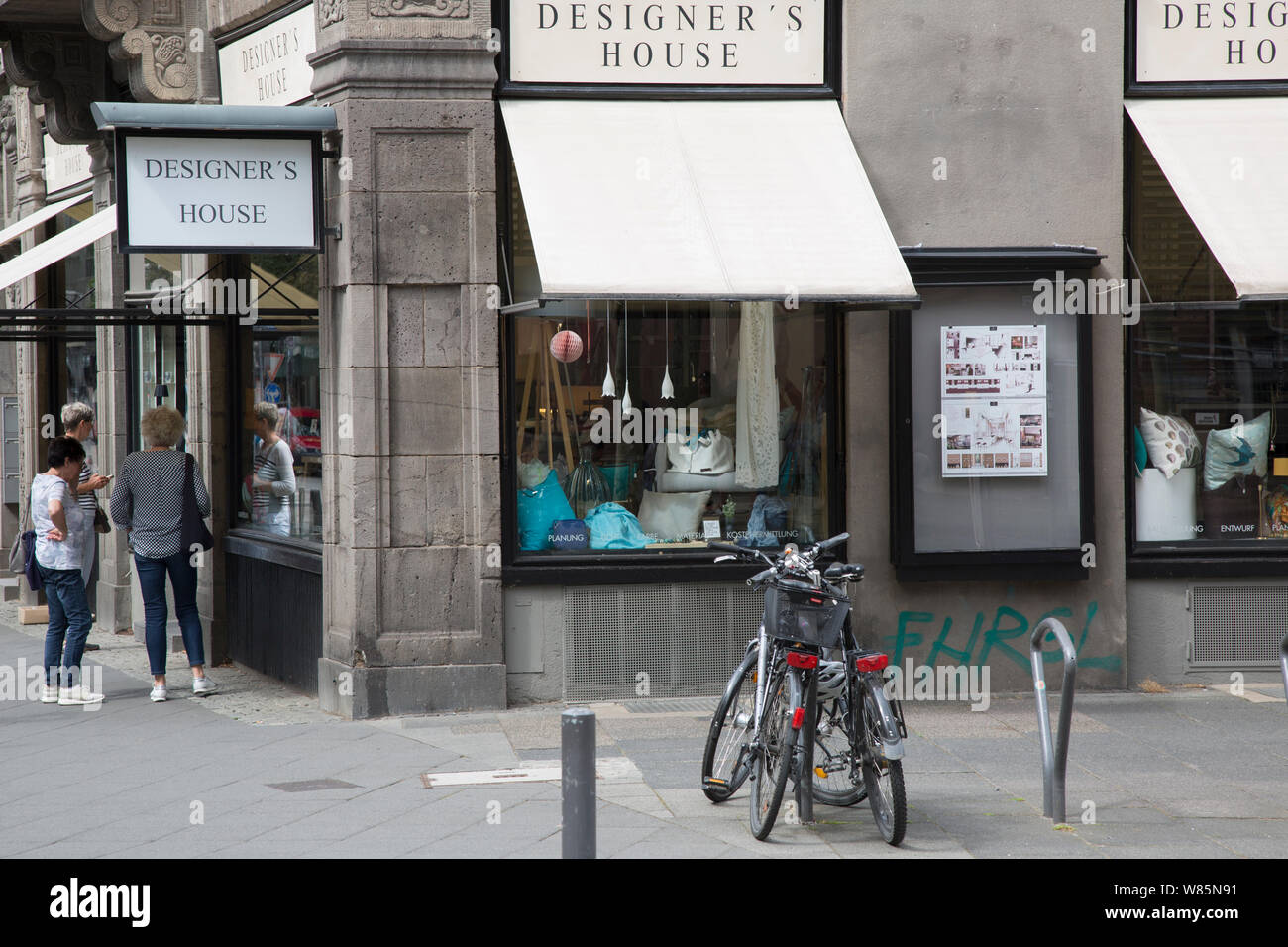 Designer’s House Shop; Frankfurt; Germany Stock Photo - Alamy