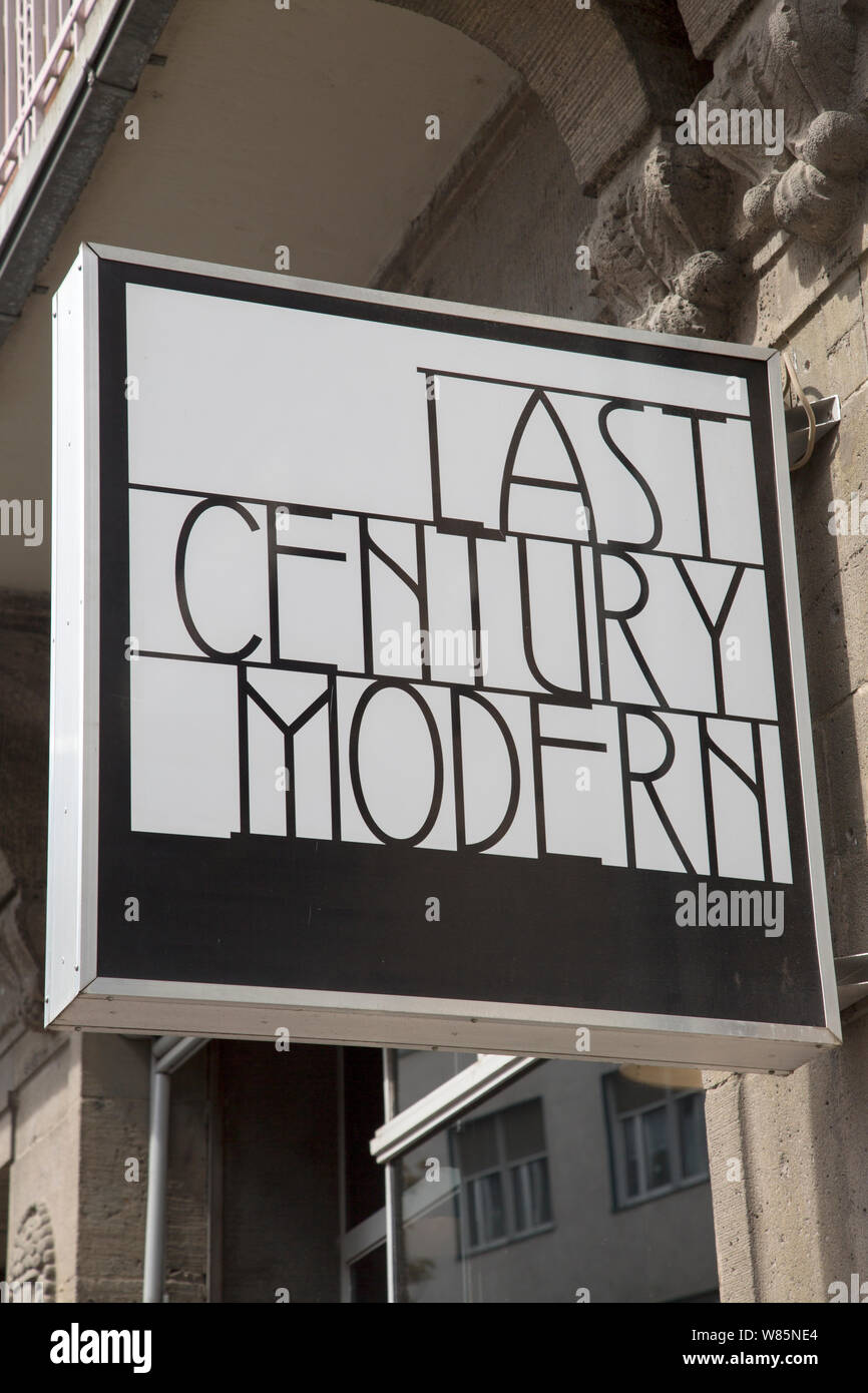 Modern shop sign hi-res stock photography and images - Alamy