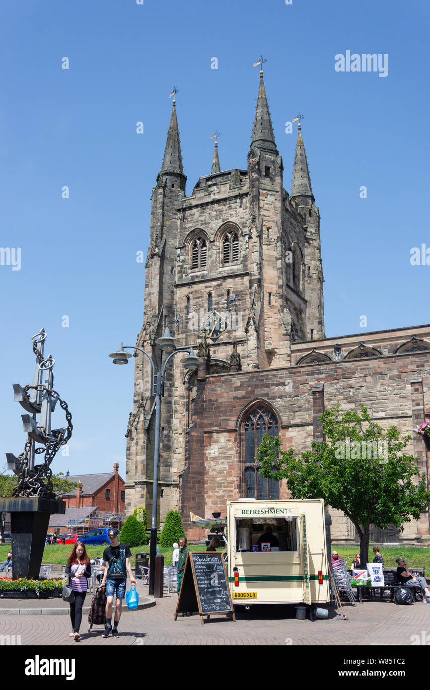St Editha's Parish Church, St Editha's Close, Tamworth, Staffordshire, England, United Kingdom ...