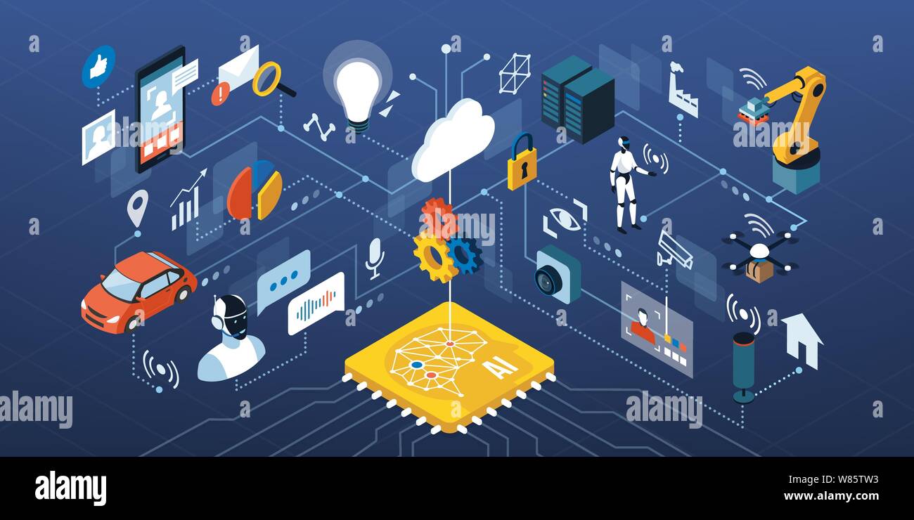 Artificial intelligence applications hi-res stock photography and ...