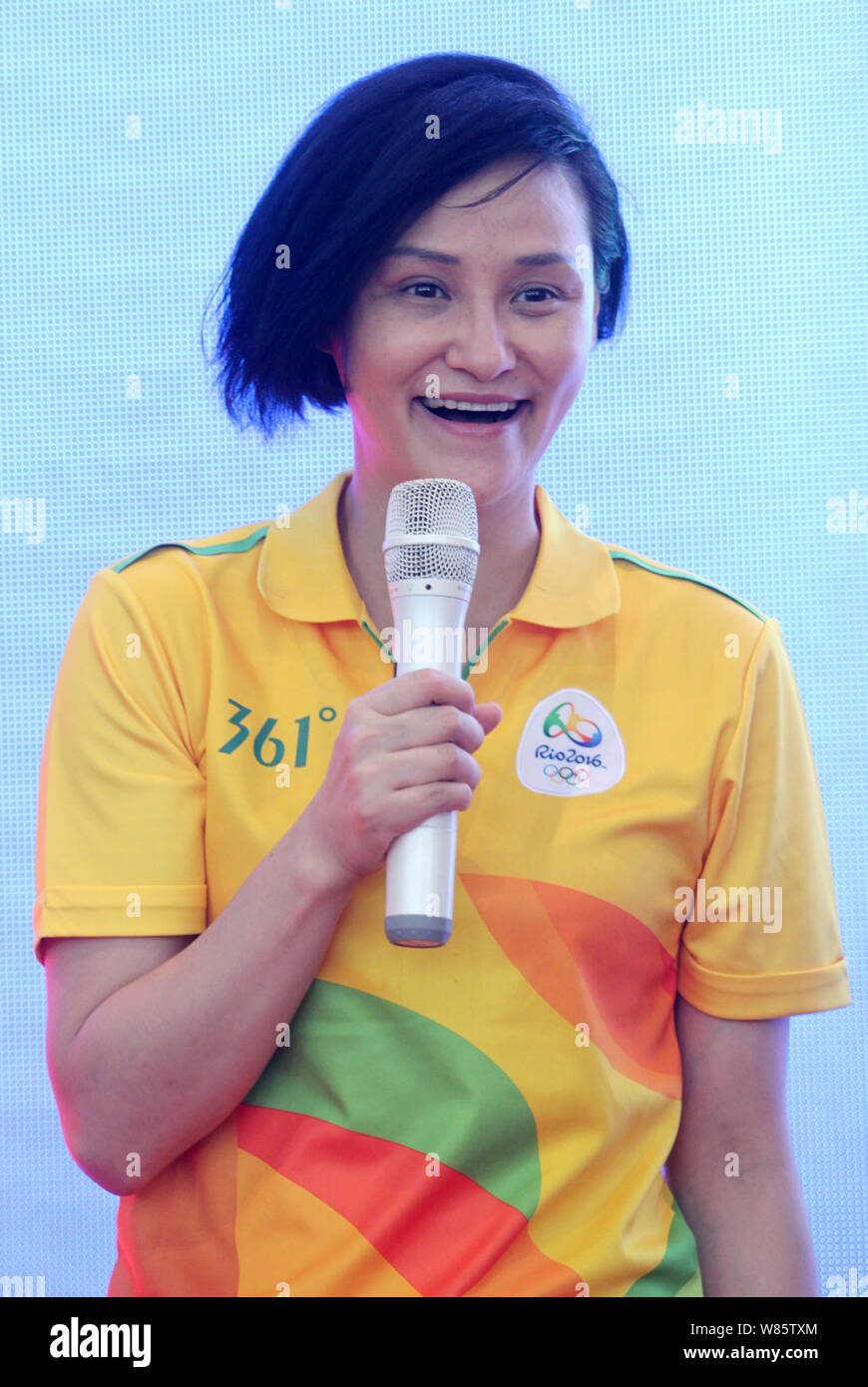 Former Chinese diver Gao Min, who won gold medals in the springboard ...