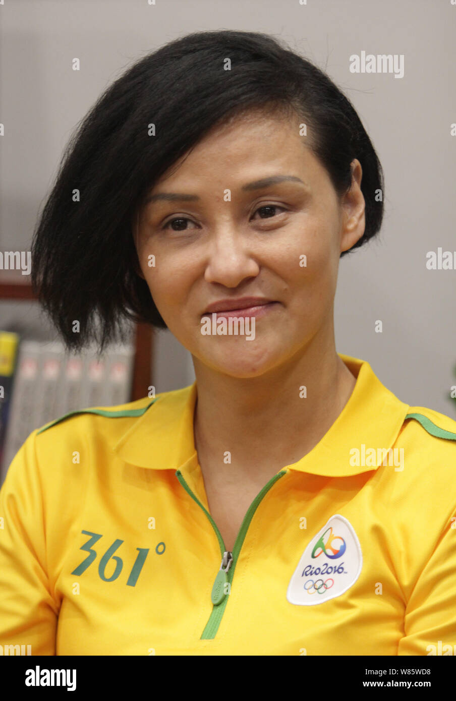 Former Chinese diver Gao Min, who won gold medals in the springboard ...