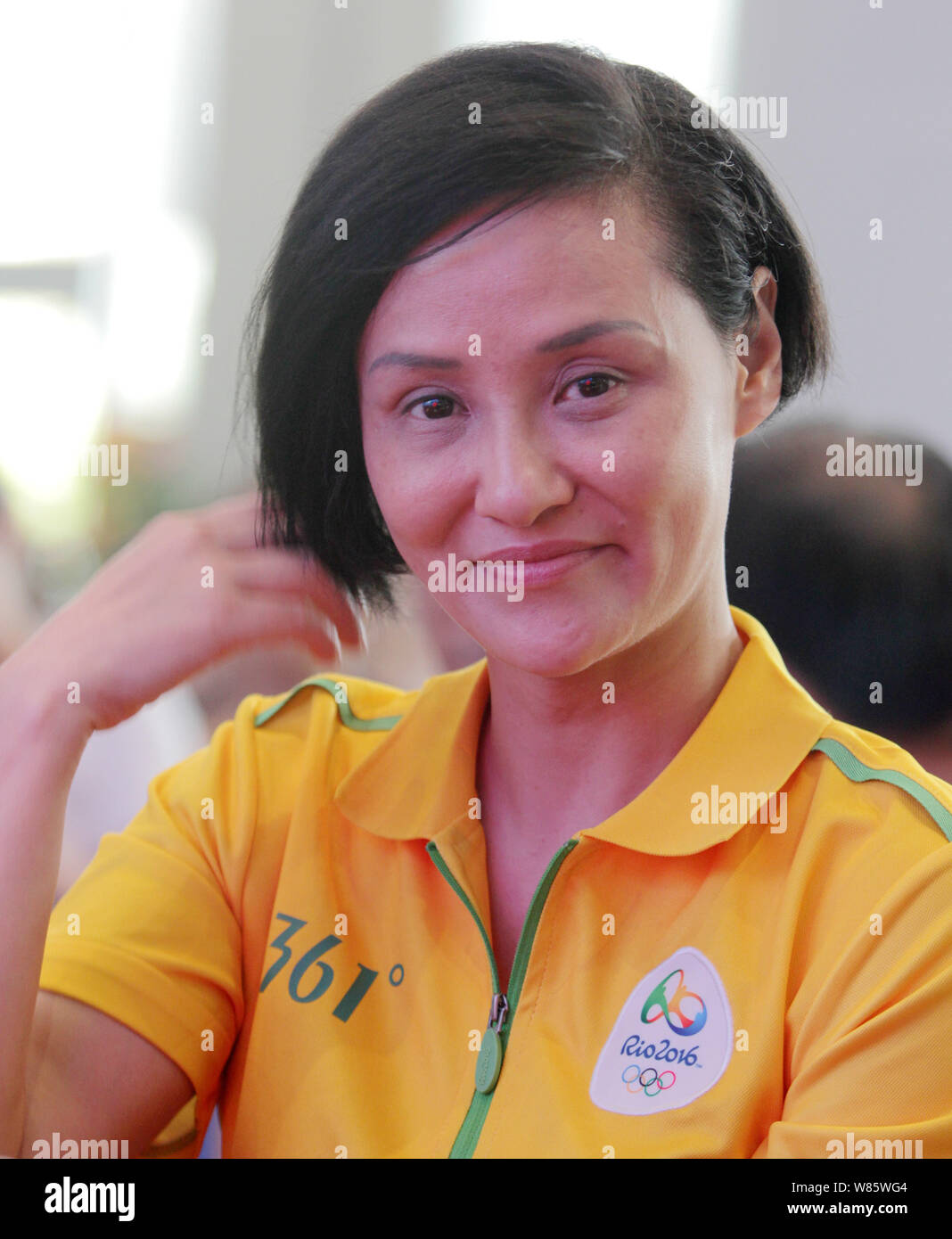 Former Chinese diver Gao Min, who won gold medals in the springboard ...