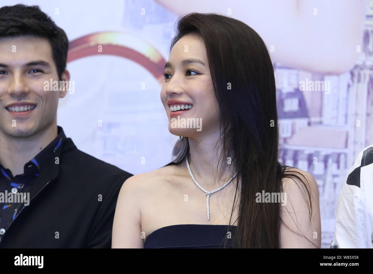 Taiwanese actress Shu Qi attends a press conference to promote her new ...