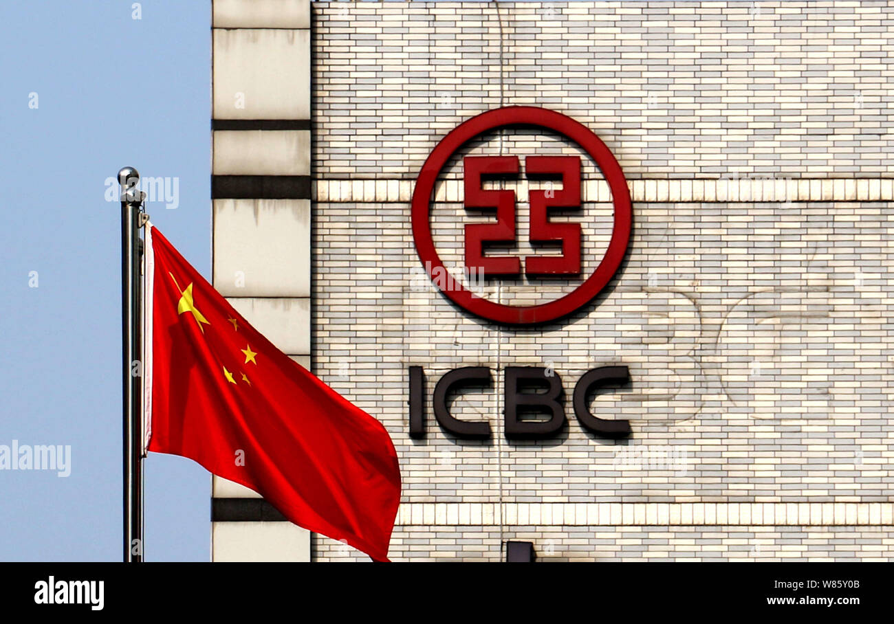 Chinese flag in front of bank of china hi-res stock photography and ...