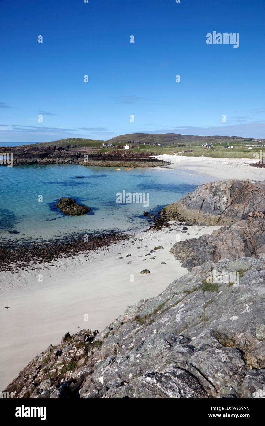 Clachtoll beach in Bay of Clachtoll, Assynt, Scotland Stock Photo - Alamy