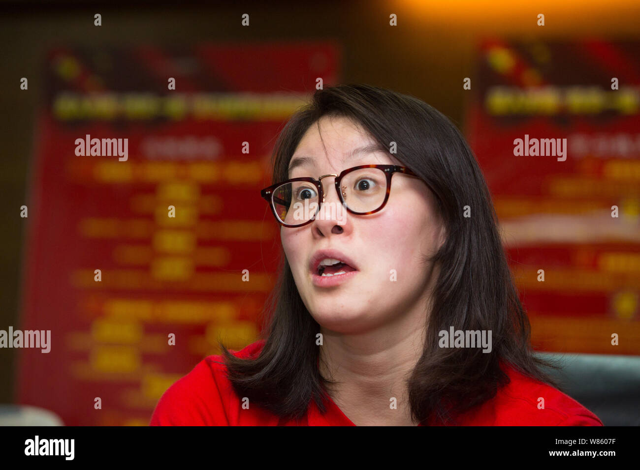 Chinese swimmer Fu Yuanhui who won the bronze medal in the women's 100m ...