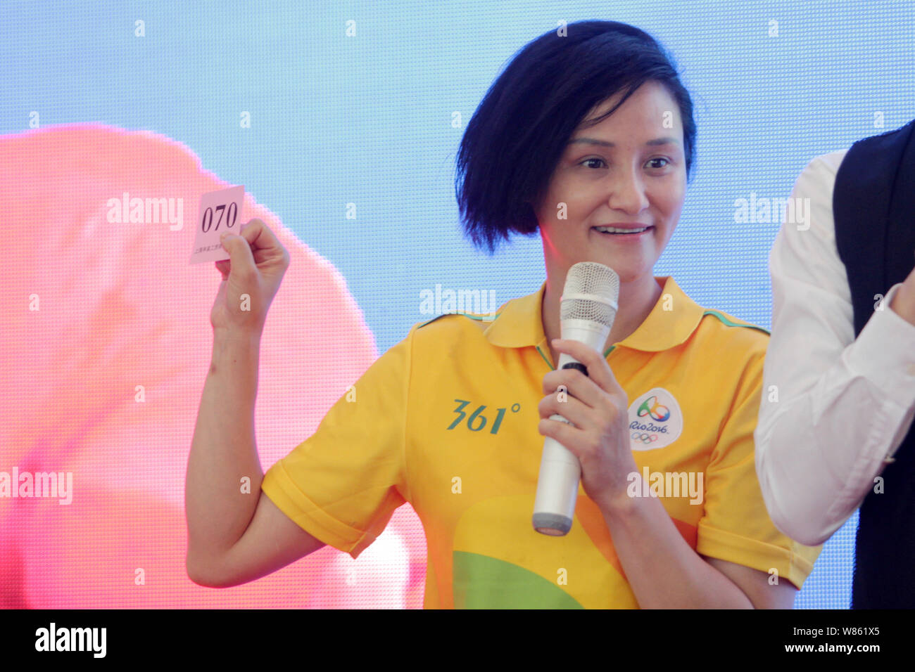 Former Chinese diver Gao Min, who won gold medals in the springboard ...