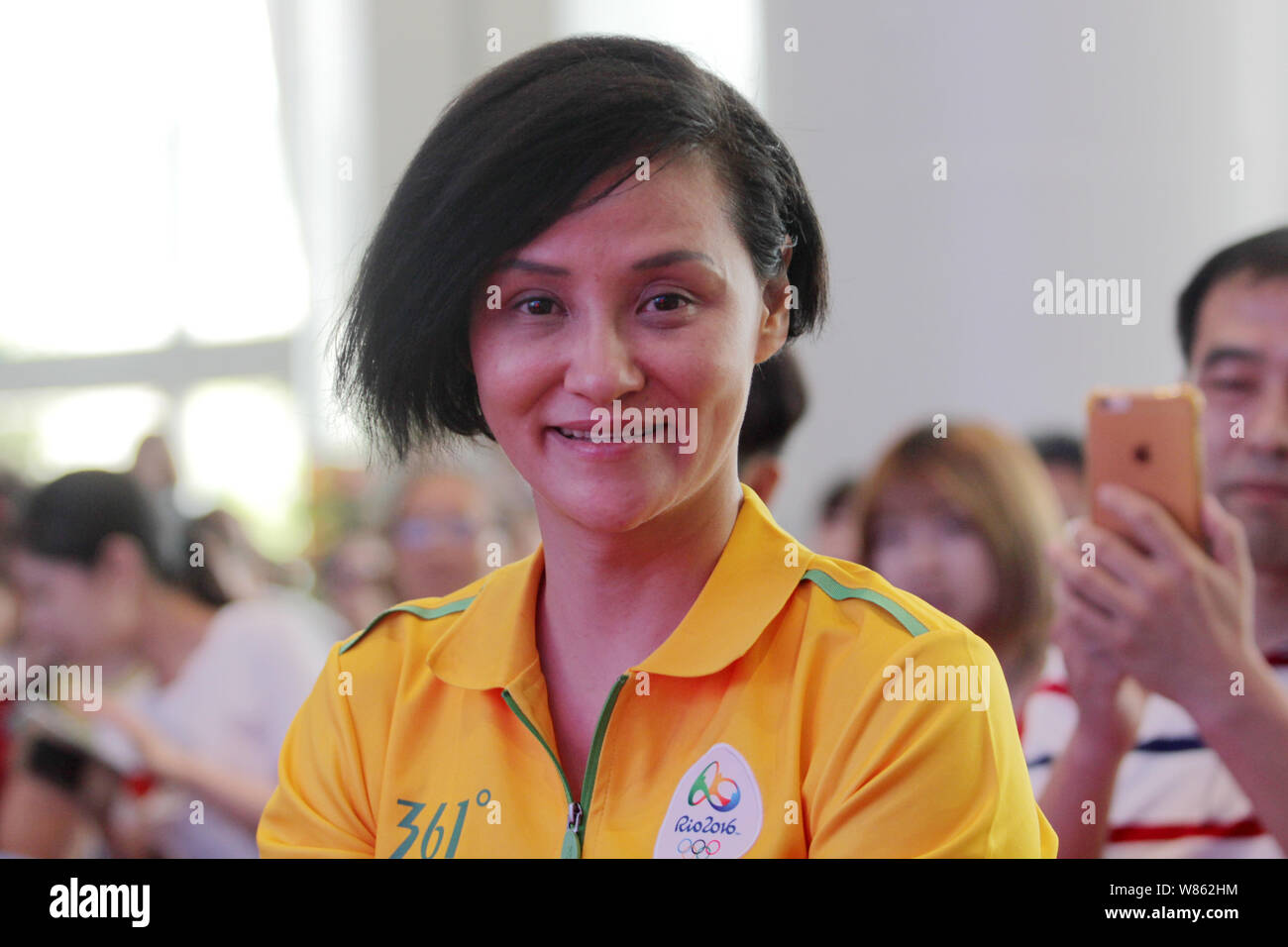 Former Chinese diver Gao Min, who won gold medals in the springboard ...