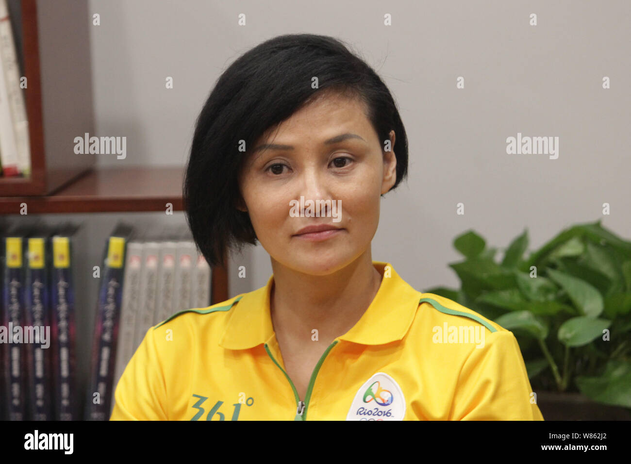 Former Chinese diver Gao Min, who won gold medals in the springboard ...