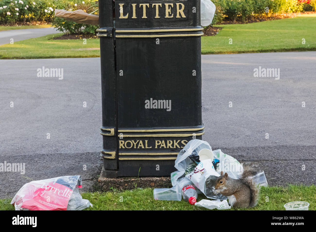 Litter park london hi-res stock photography and images - Alamy