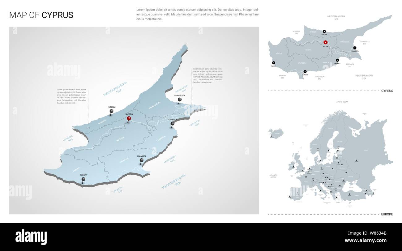 Cyprus map europe hi-res stock photography and images - Alamy
