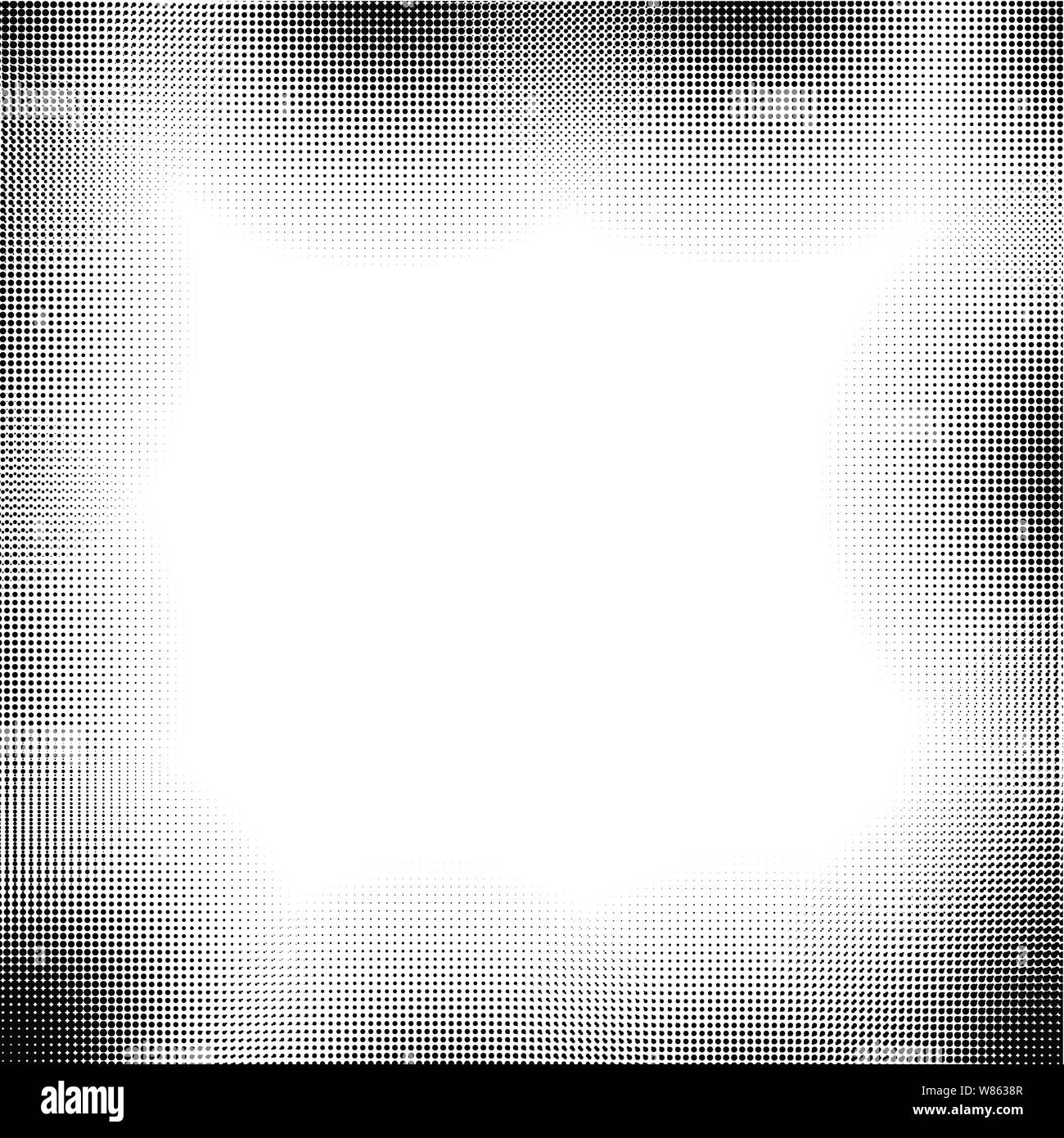 Halftone Pattern. Set of Dots. Dotted Texture. Overlay Grunge Template ...