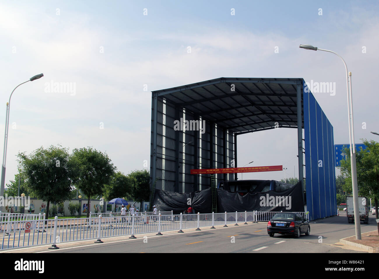 Transit Elevated Bus High Resolution Stock Photography and Images - Alamy