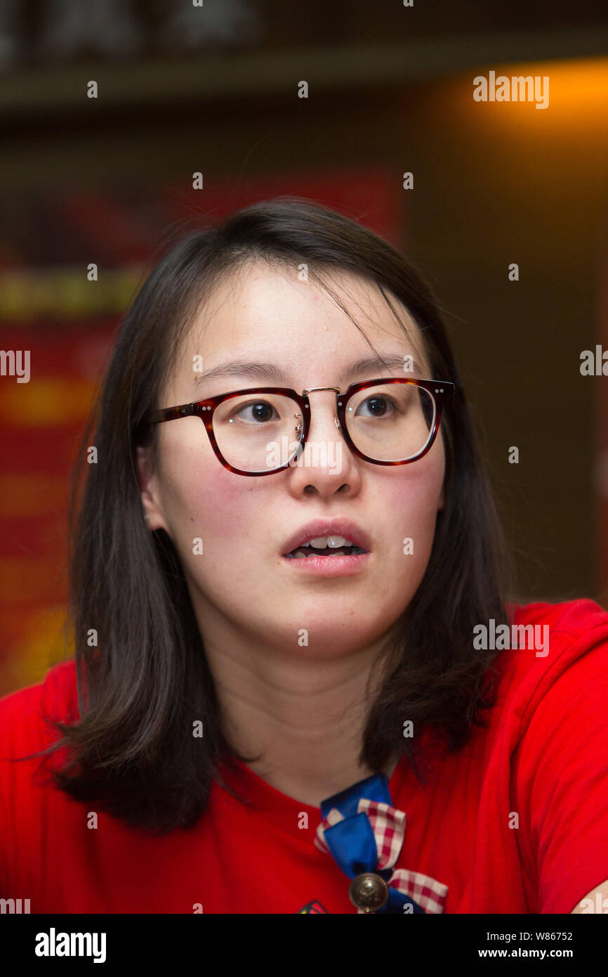 Chinese swimmer Fu Yuanhui who won the bronze medal in the women's 100m ...