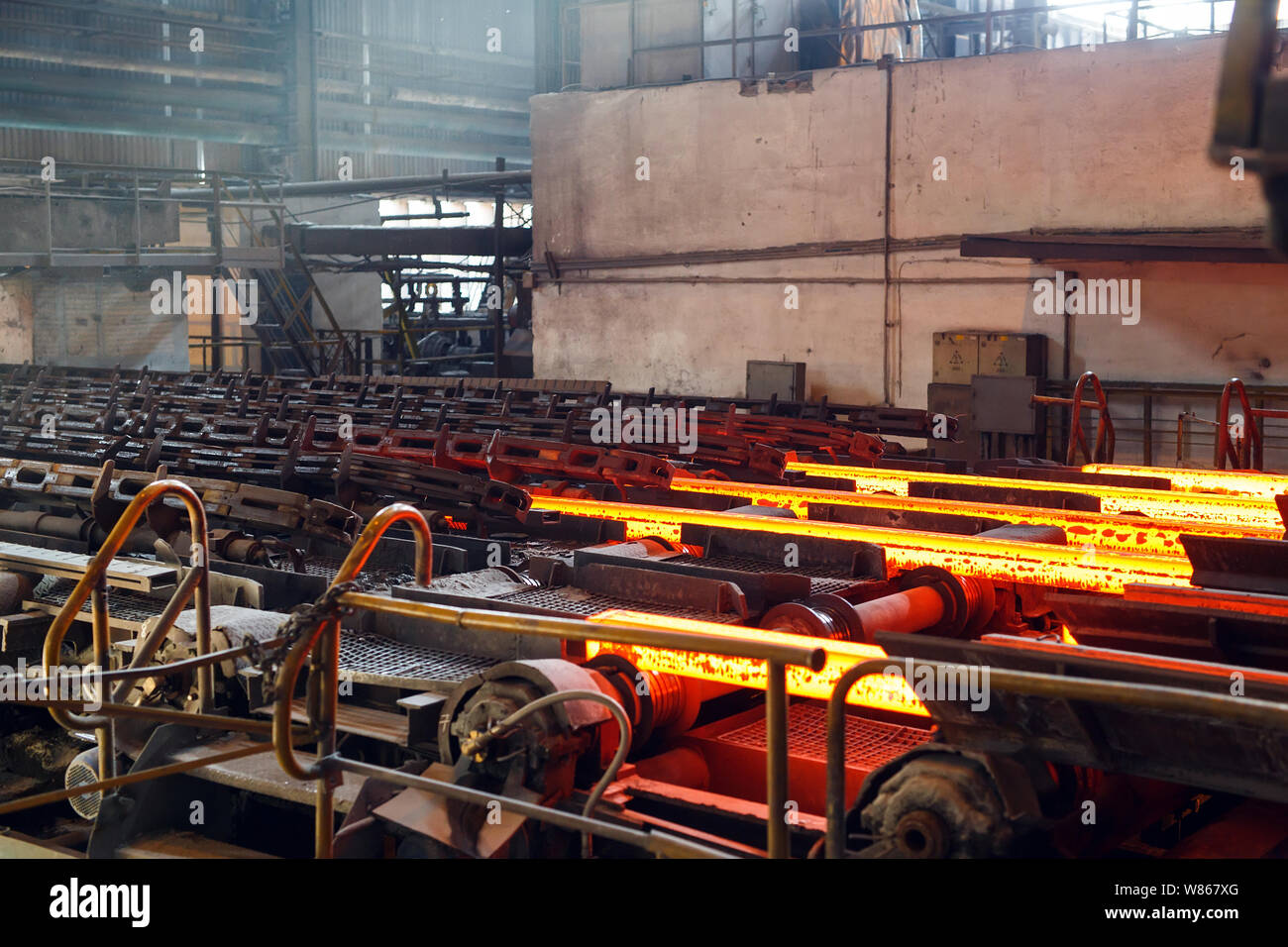 Continuous Casting Machine High Resolution Stock Photography and Images ...