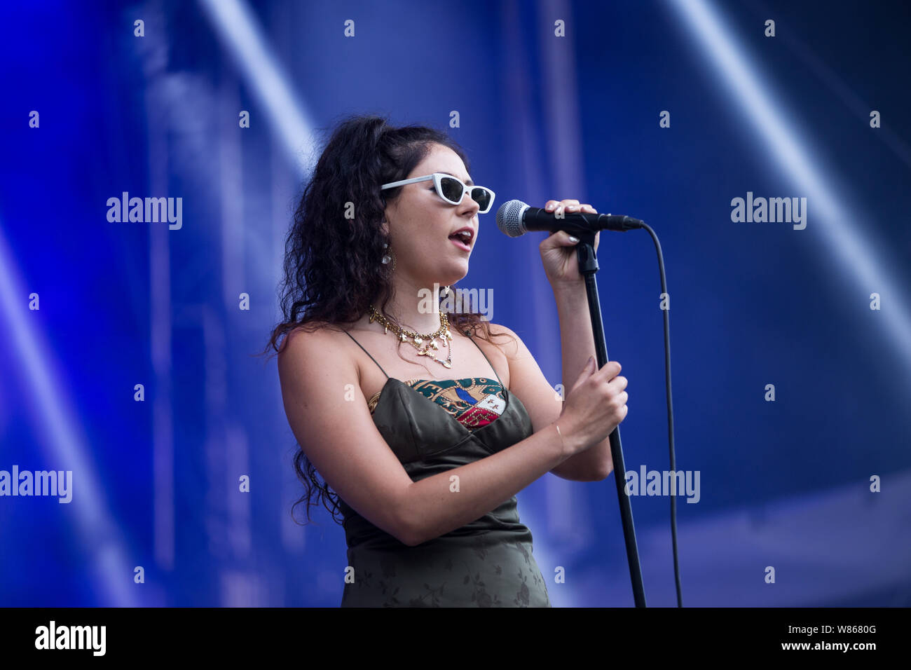 Oslo, Norway. 07th Aug, 2019. The English singer and songwriter Eliza ...