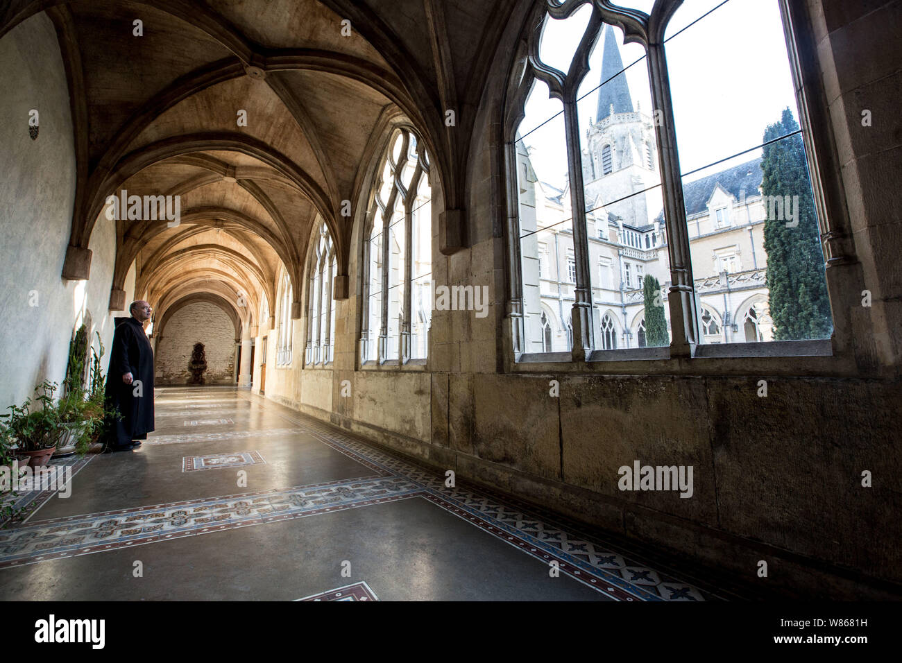 Interior abbey benedictine monastery in hi-res stock photography and ...