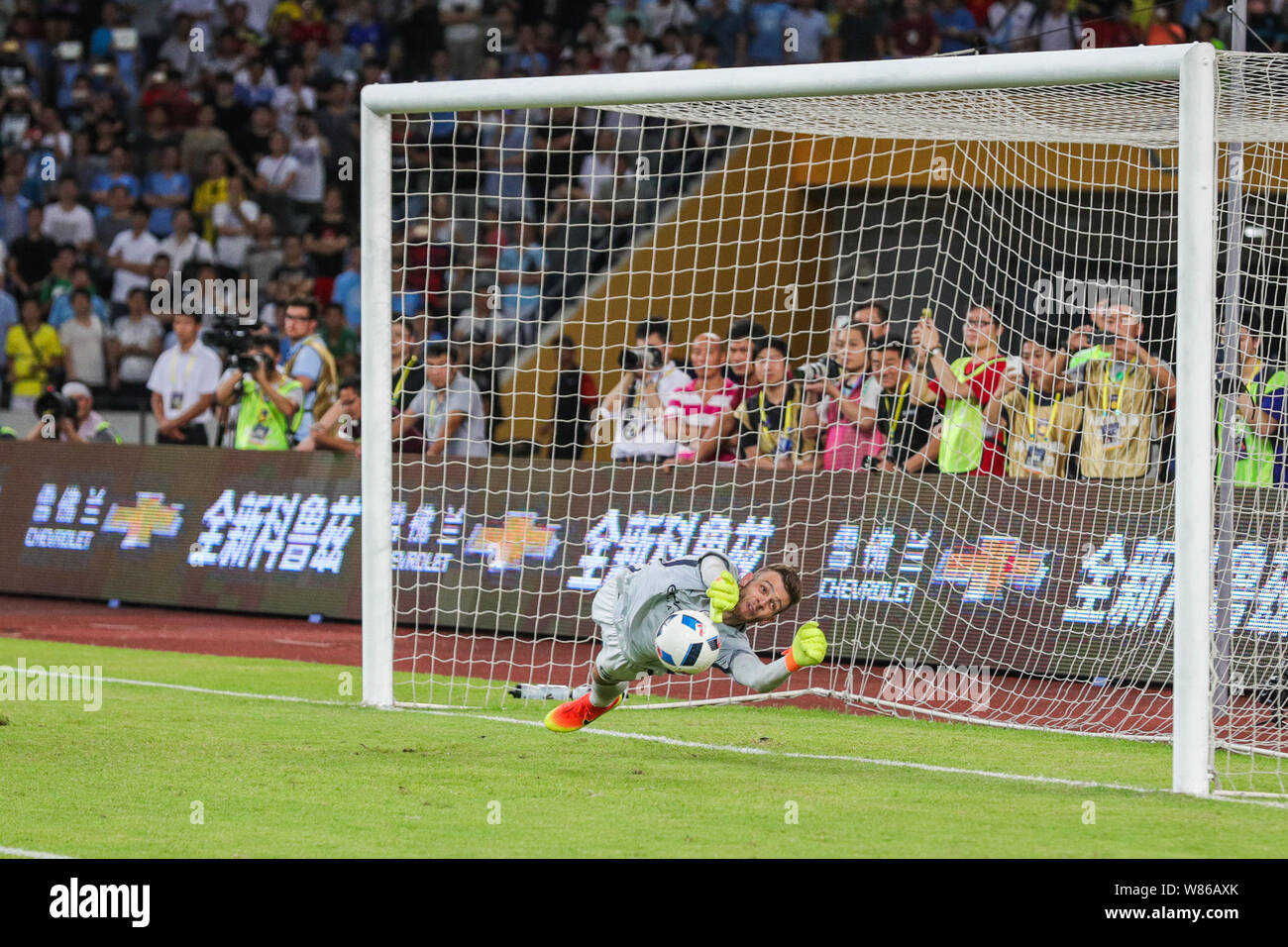 Manchester city goalkeeper angus gunn hi-res stock photography and ...
