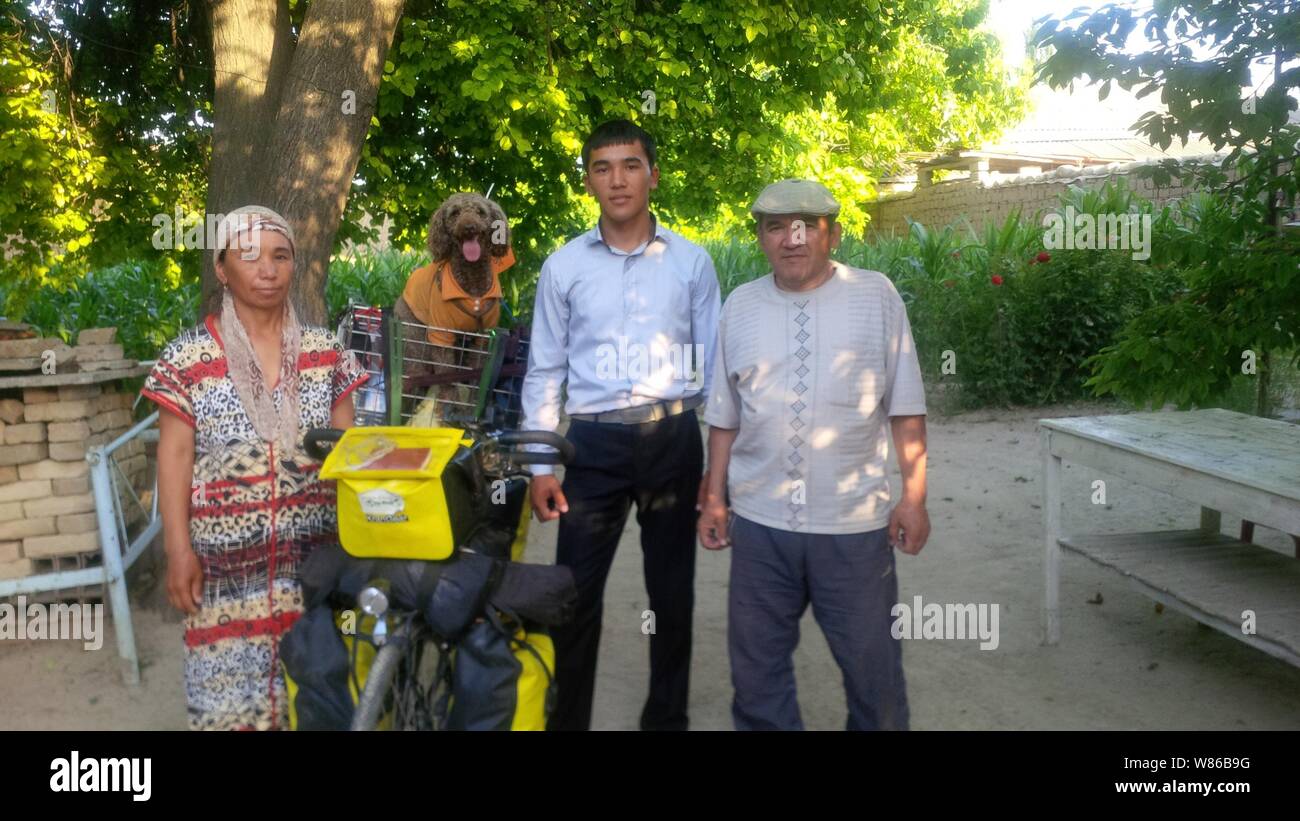 Chinese man Xiao Yu from Xing'an county, Guilin city, south China's ...