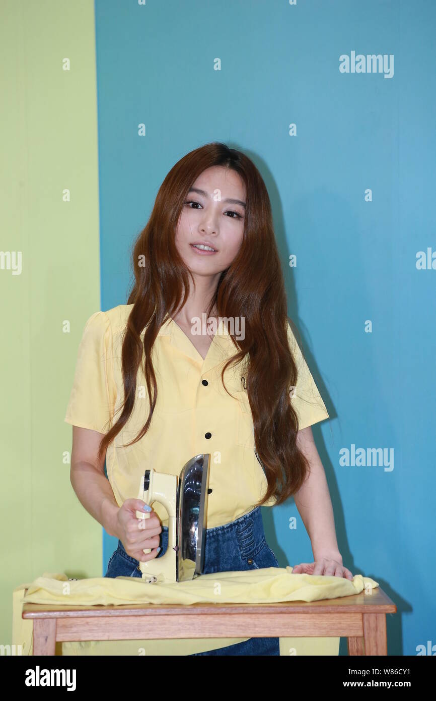 Hebe Tian Green Hair