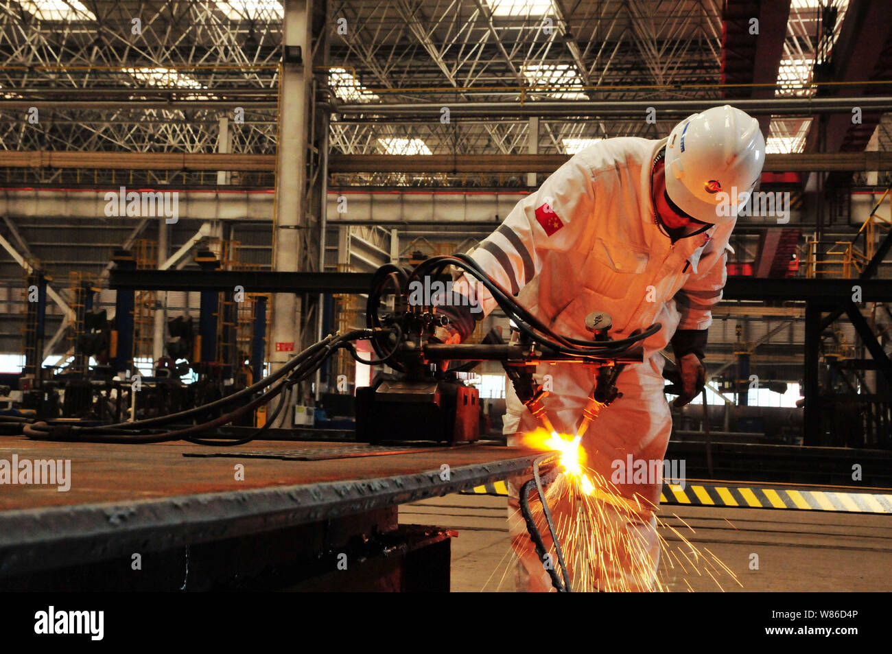 Steel factory china hi-res stock photography and images - Alamy