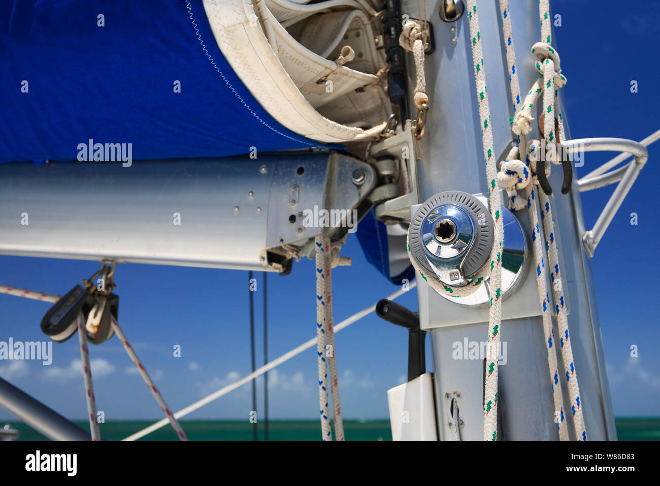 Sailing catamaran sail boat hi-res stock photography and images - Alamy