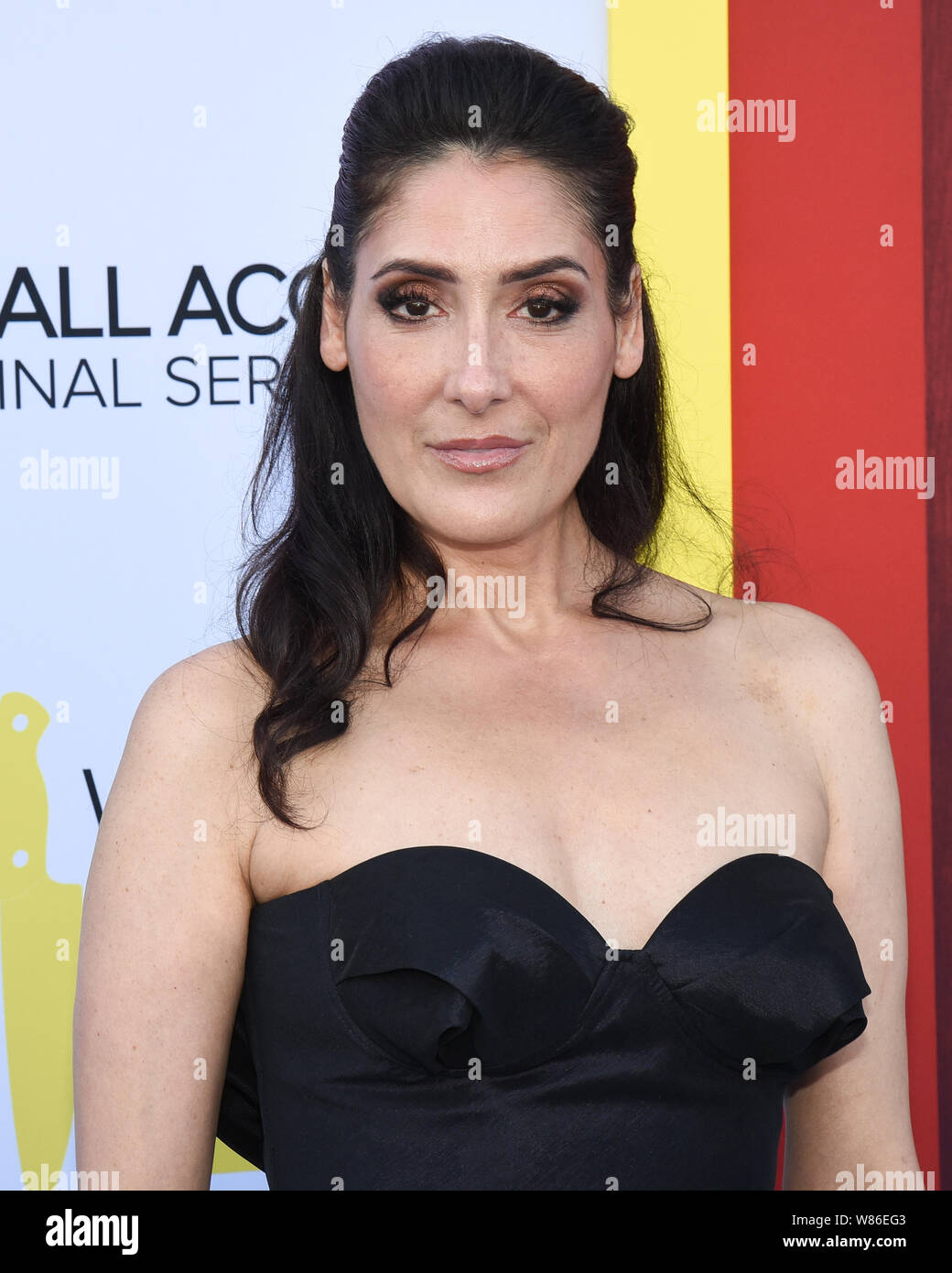 August 7, 2019, Beverly Hills, California, USA: Alicia Coppola attends ...