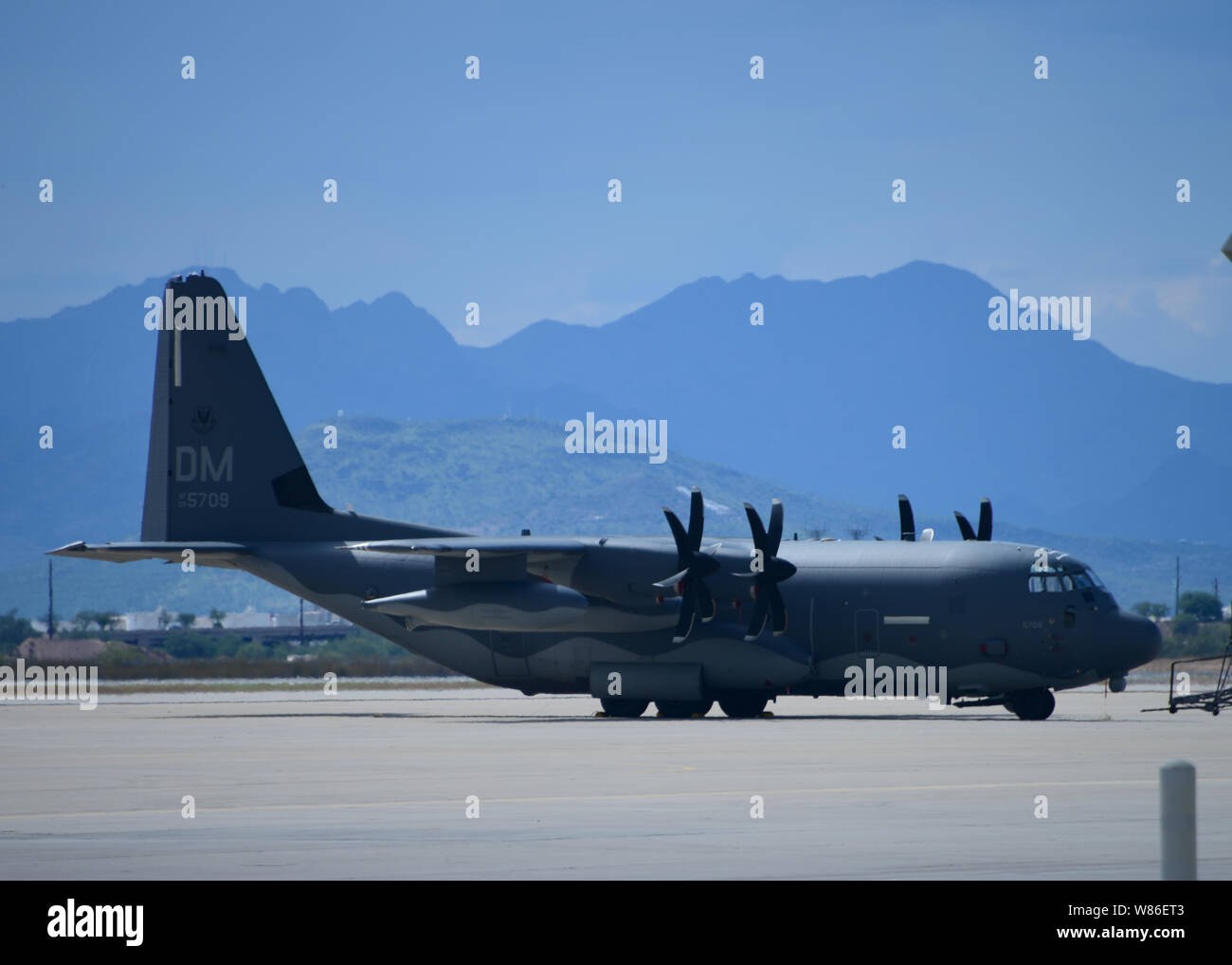 A U.S. Air Force HC-130J Combat King II awaits it's next mission at ...