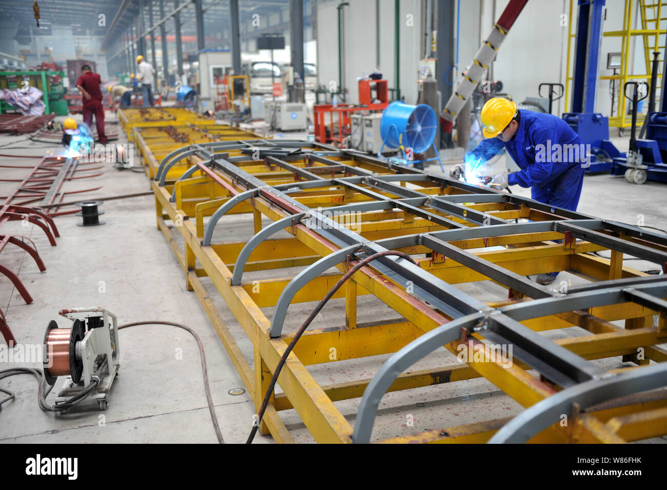 Weld plant hi-res stock photography and images - Alamy