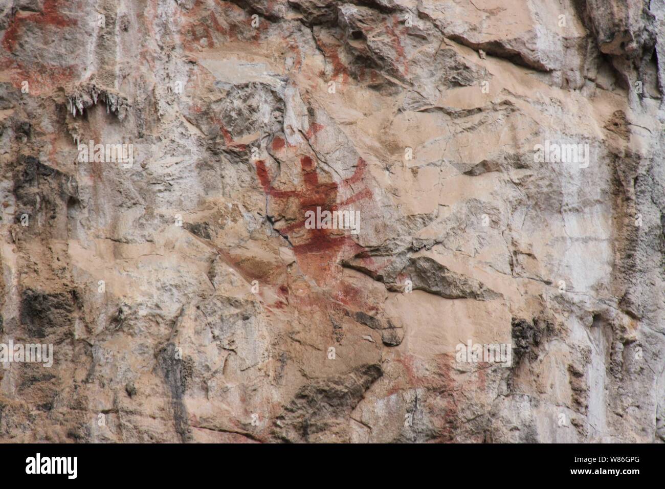 Huashan rock paintings hi-res stock photography and images - Alamy