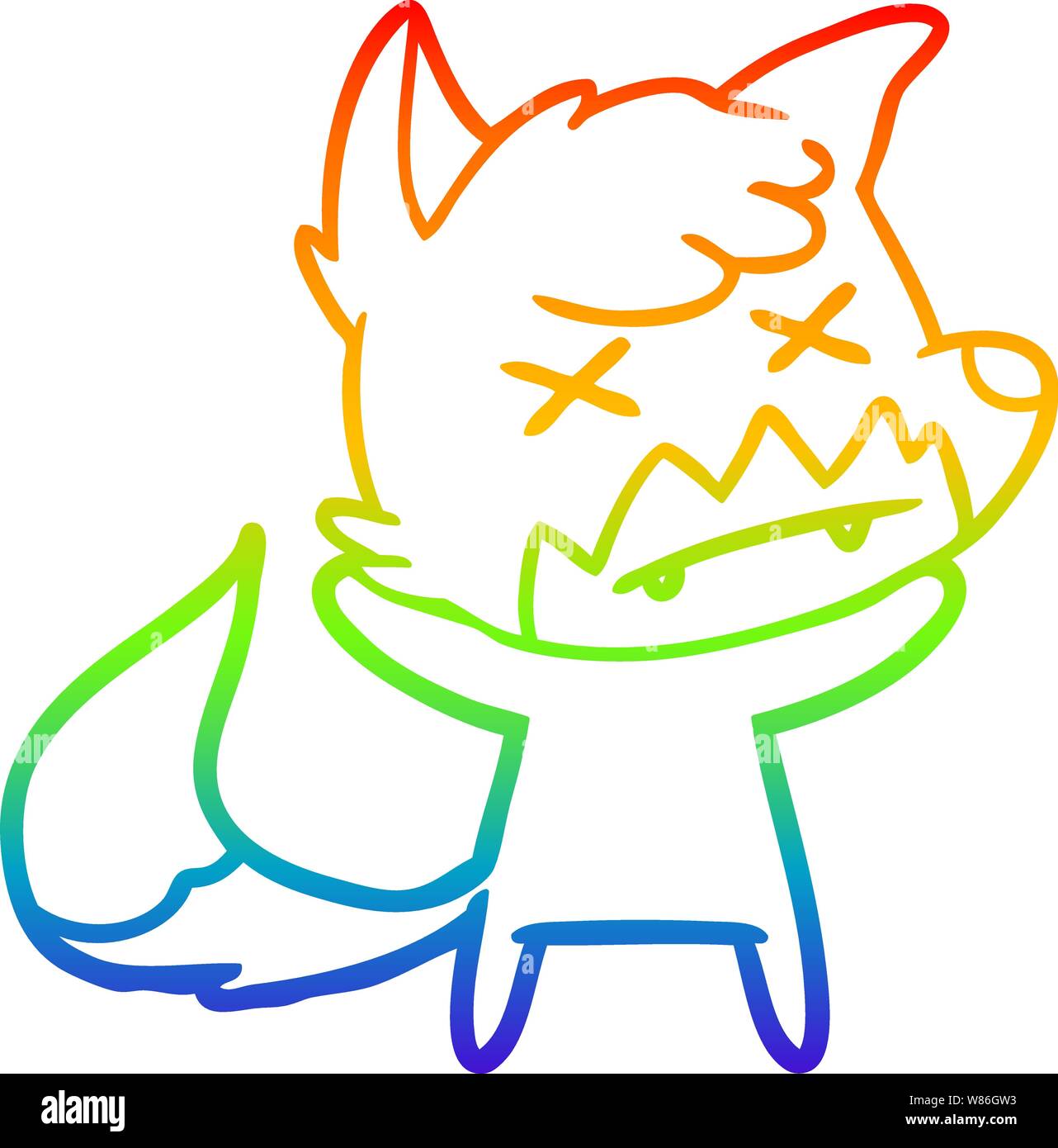 Cross eyed animals Stock Vector Images - Alamy