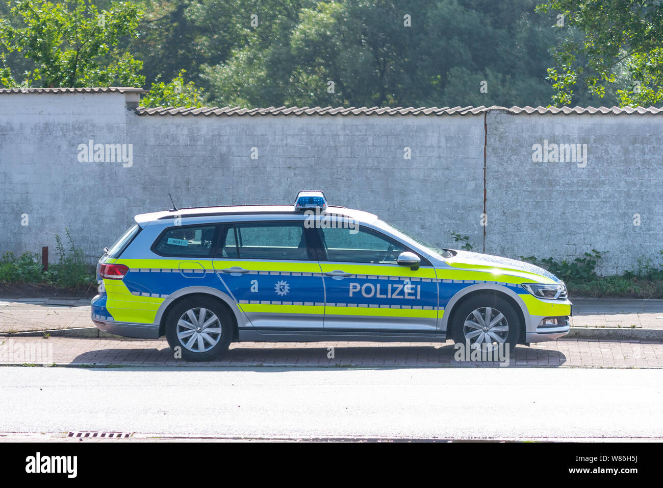 Polizei police car berlin german hi-res stock photography and images ...