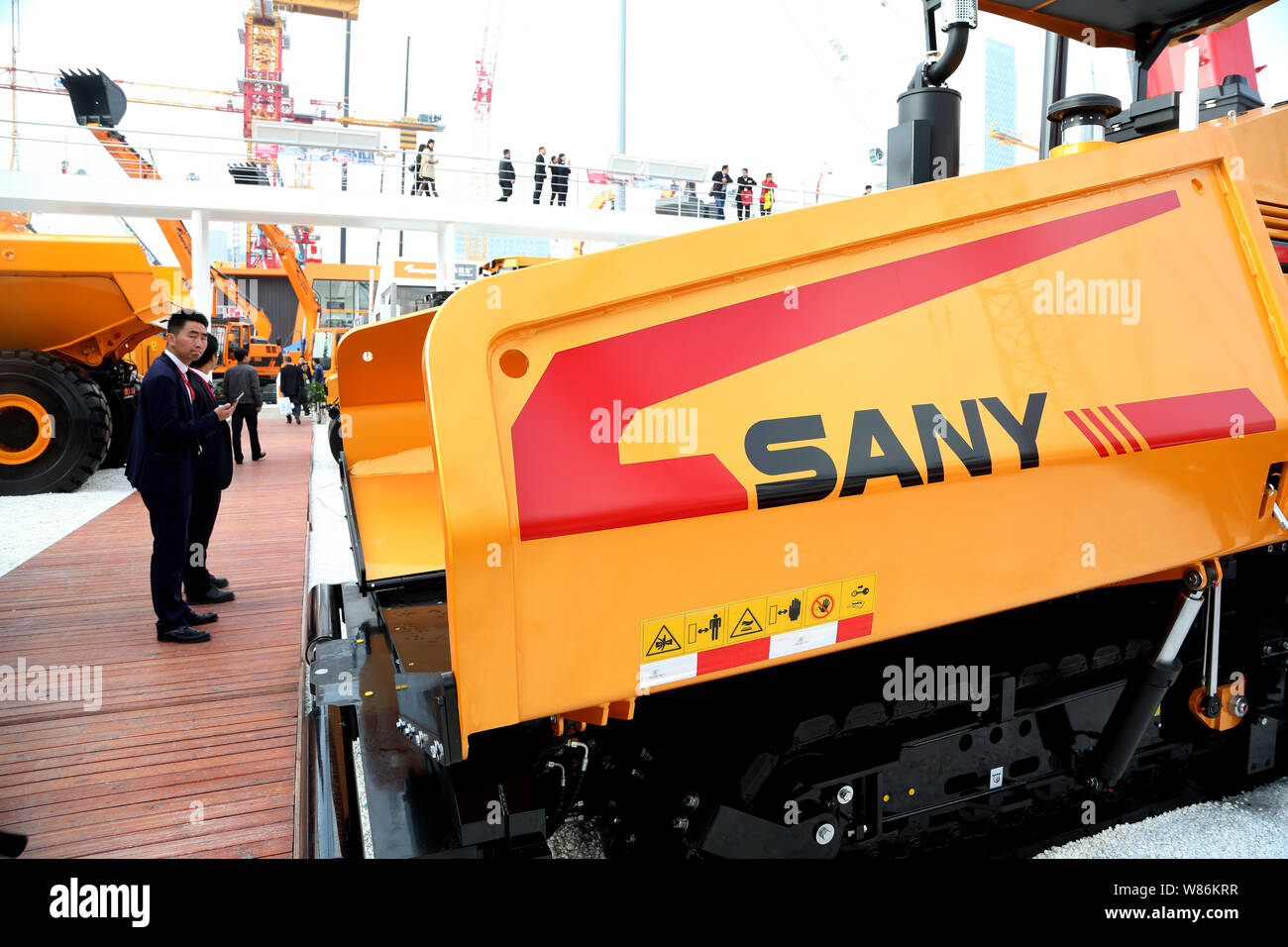 Sany construction hi-res stock photography and images - Alamy